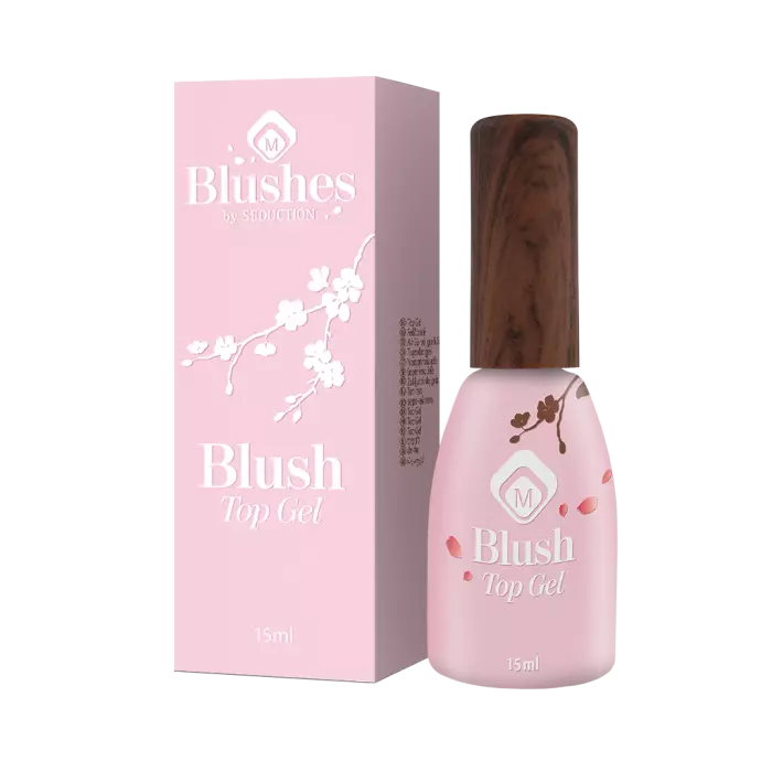 Blushes Top Gel 15ml - Magnetic Nail Design España